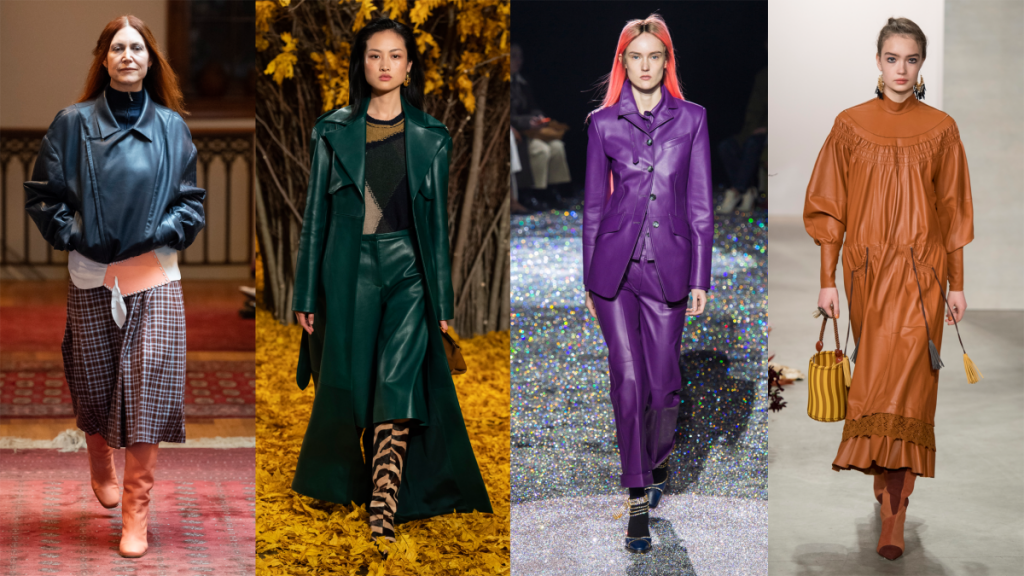 Colourful Leather For Your Closet